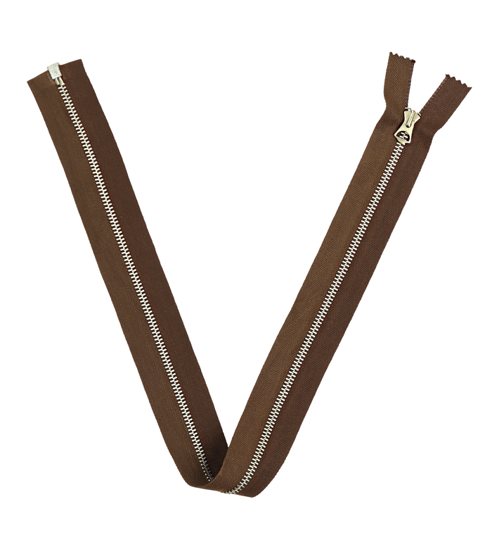 TALON, M-39, #5, オープンジッパー/Open End Zipper/Brown(茶)/62cm/実物・未使用